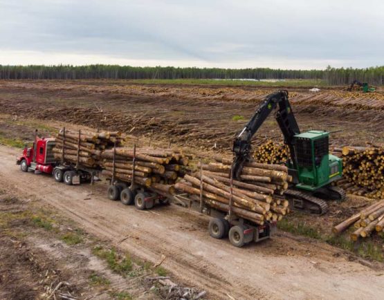 Log Hauling Services – Exact Harvesting – La Crete, Alberta – Forestry ...